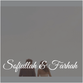 Sofiullah & Farhah - Undanganonlinemu